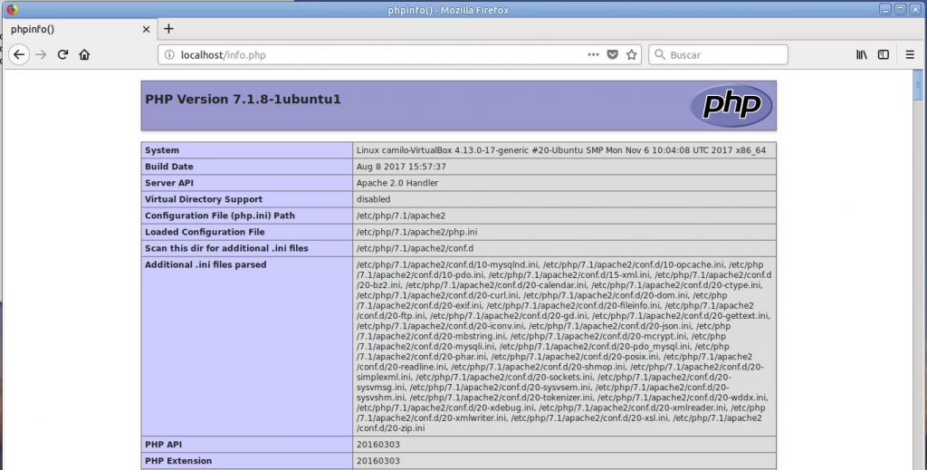 Instalar Lamp Ubuntu 16.04. Instalación con comandos. Tutobasico.
