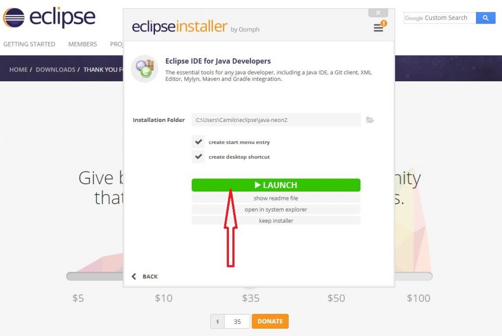 Instalar Eclipse Windows, Instalación paso a paso y cambio de idioma.