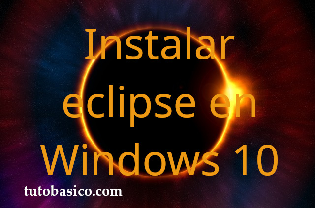 Instalar Eclipse en Windows